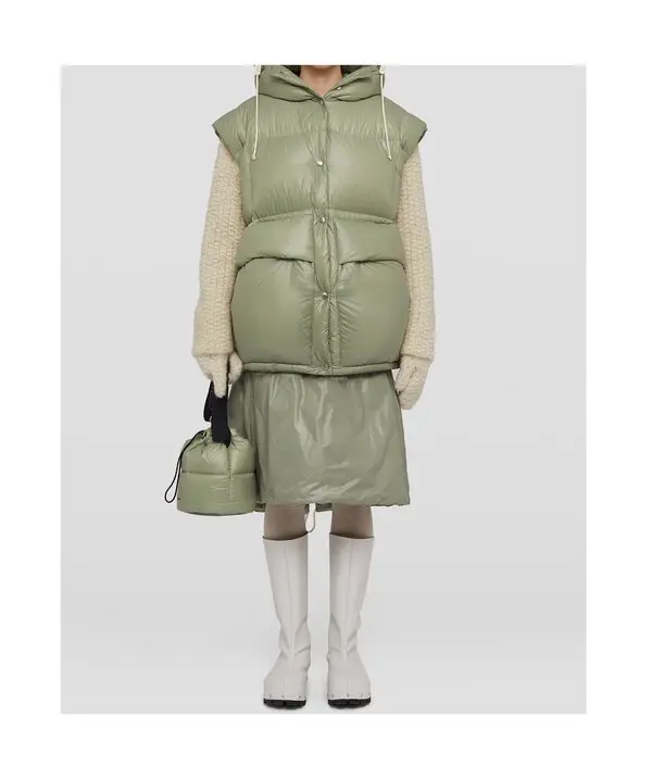 JIL SANDER Quilted Down Skirt