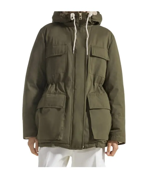 Seventy Padded Anorak With Hood And Flap Pockets