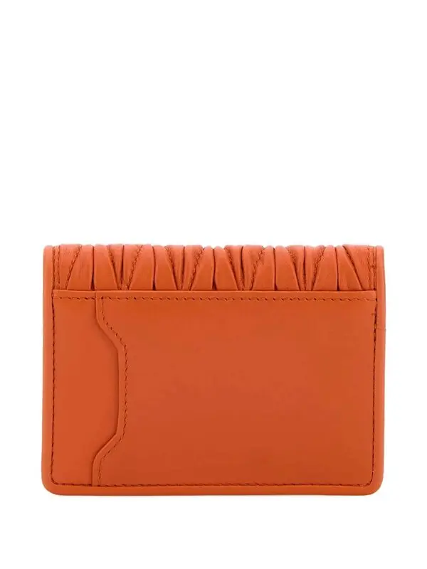 Miu Miu Logo-lettering Matelassé Cardholder