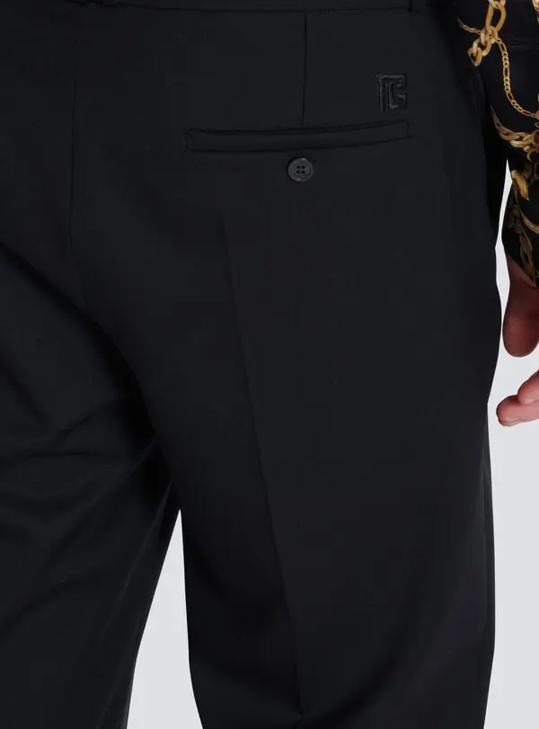 Balmain Pleat Detailed Trousers