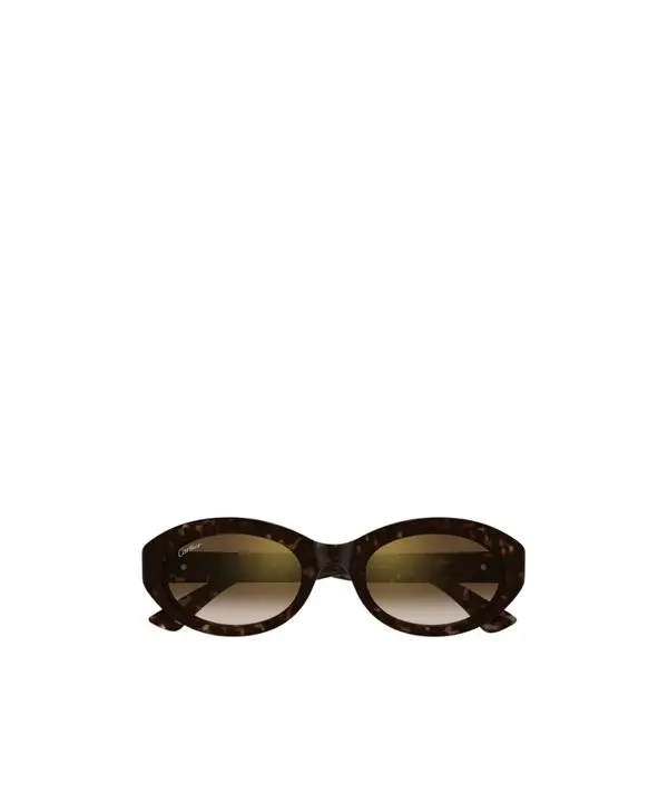 Cartier Oval Sunglasses - Black