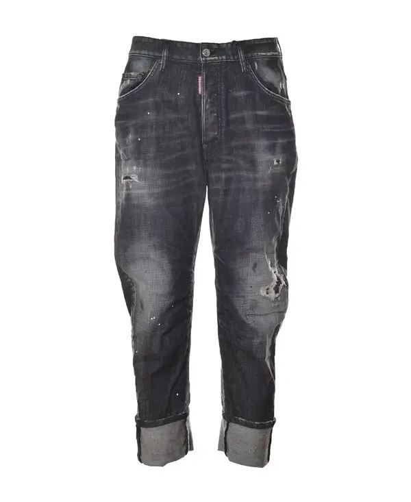 Dsquared2 Logo Patch Denim Jeans