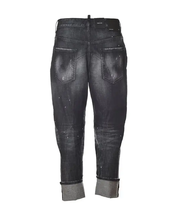 Dsquared2 Logo Patch Denim Jeans