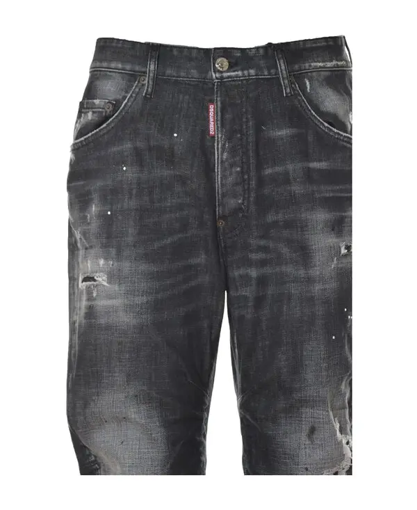 Dsquared2 Logo Patch Denim Jeans