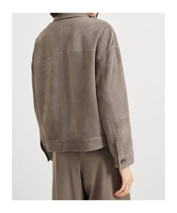 Brunello Cucinelli Leather Jacket