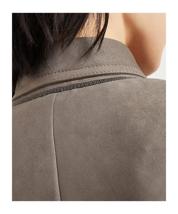 Brunello Cucinelli Leather Jacket
