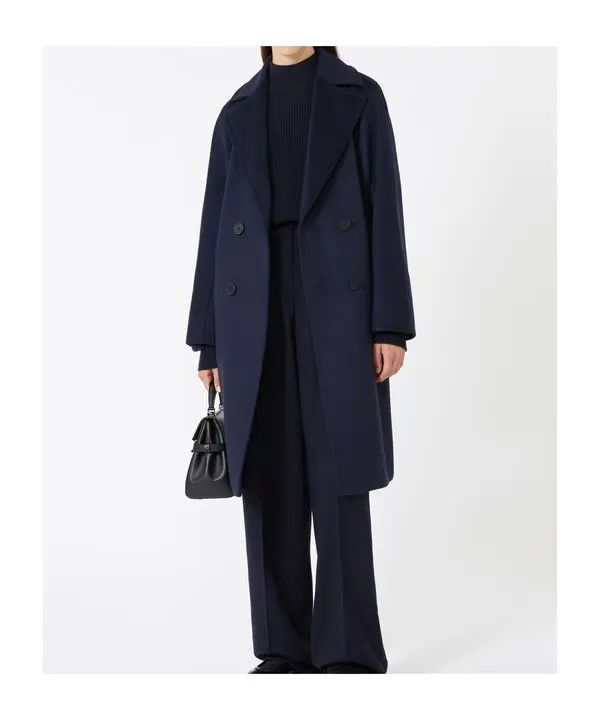 Max Mara Double-breasted Long Coat