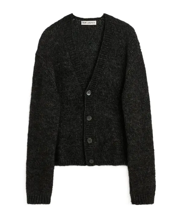 Our Legacy Academy Buttoned Cardigan - Black