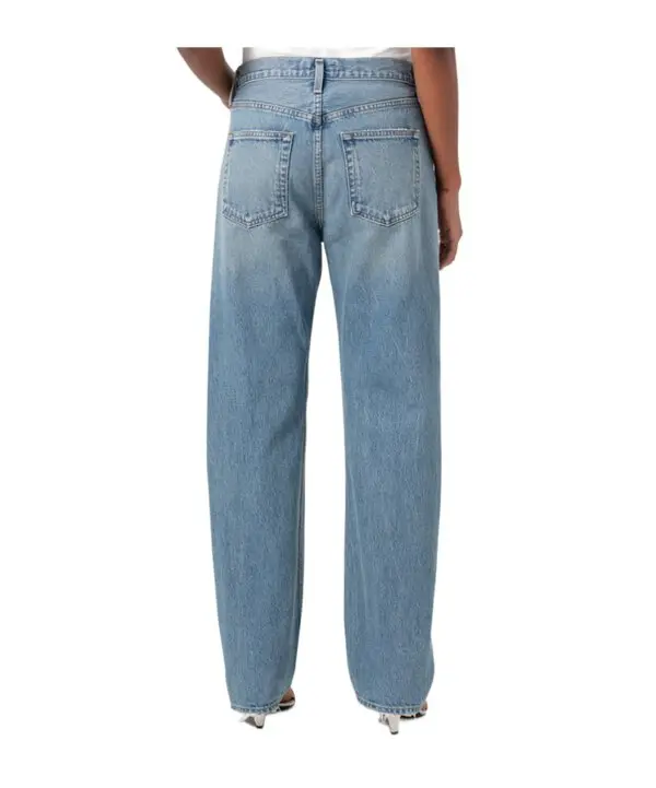 AGOLDE Kelly Distressed Straight-leg Jeans
