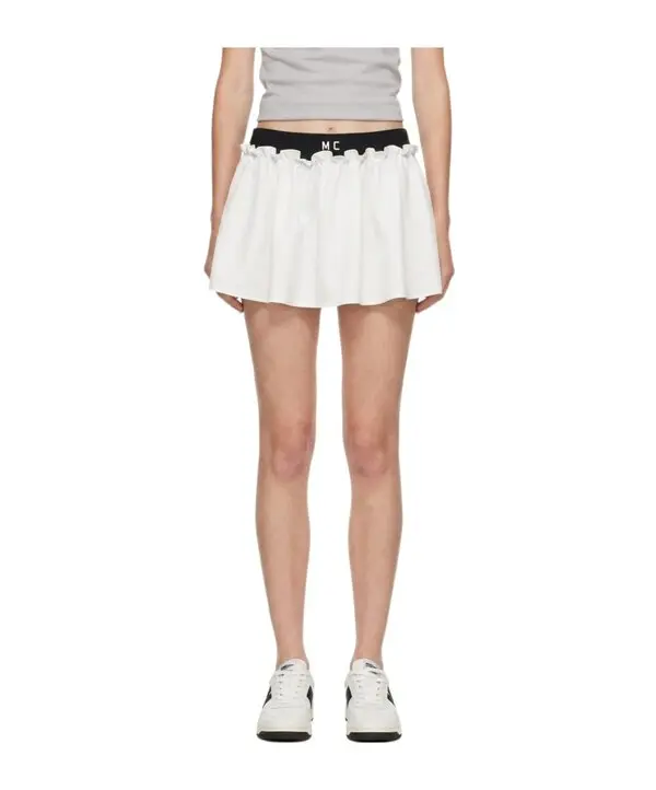 Marissa Chiara Logo Embroidered Skirt