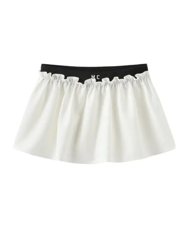 Marissa Chiara Logo Embroidered Skirt