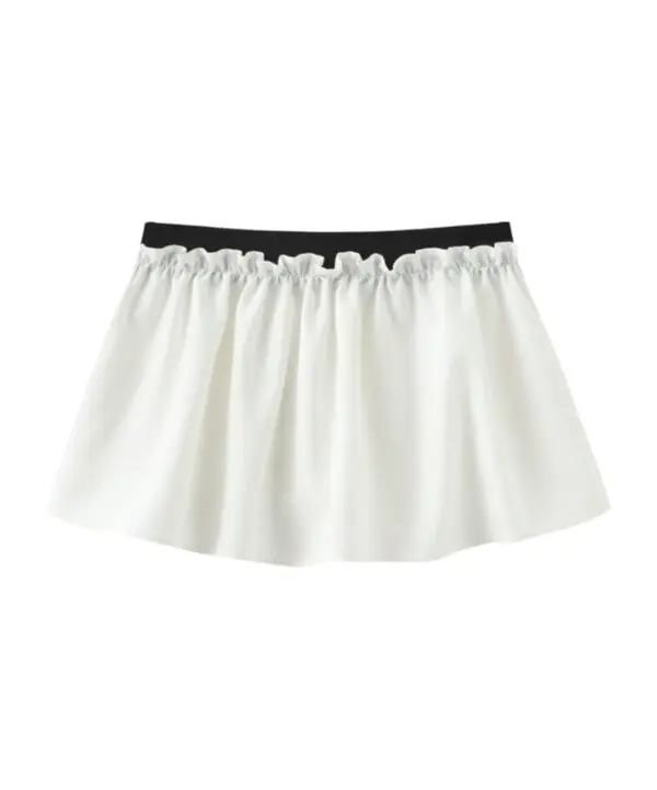 Marissa Chiara Logo Embroidered Skirt