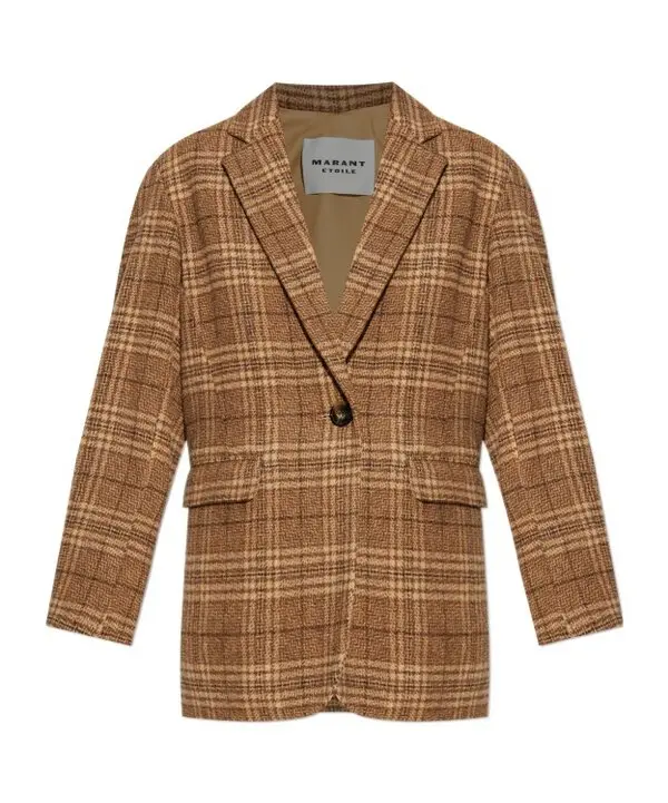 Isabel Marant Étoile Gesina Checked Blazer