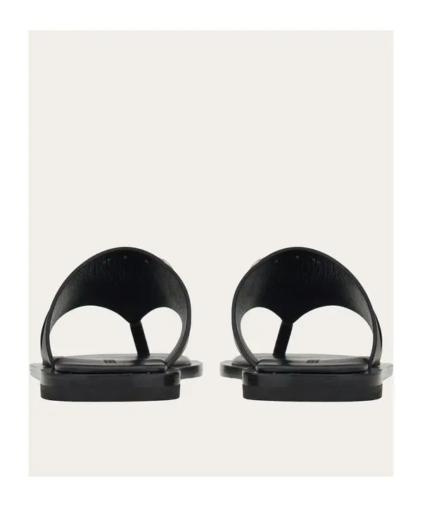 FERRAGAMO Gancini Embellished Sandals