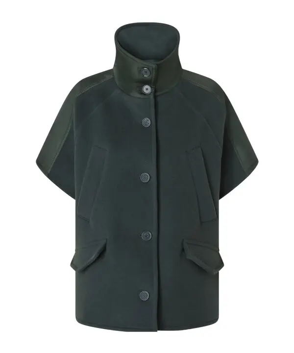 Pinko Short Sleeve High Neck Jacket - Black