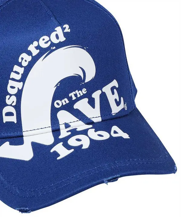 Dsquared2 Printed Cotton Baseball Cap