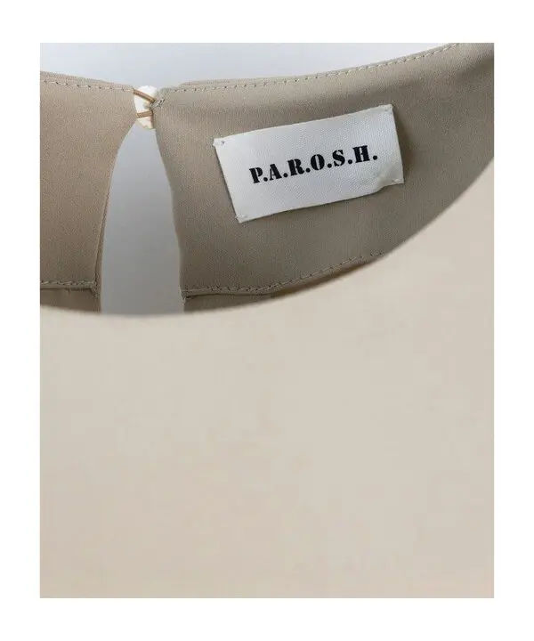 P.a.r.o.s.h Sleeveless Round Neck Blouse