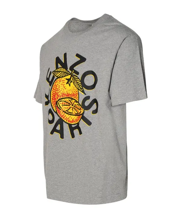 Kenzo Maxi Logo Printed Crewneck T-shirt