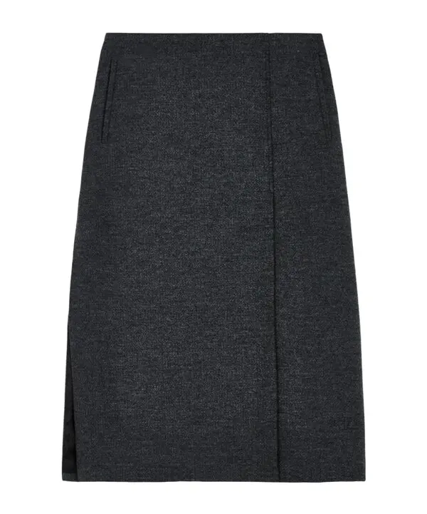 Prada Rush Stitch Midi Skirt