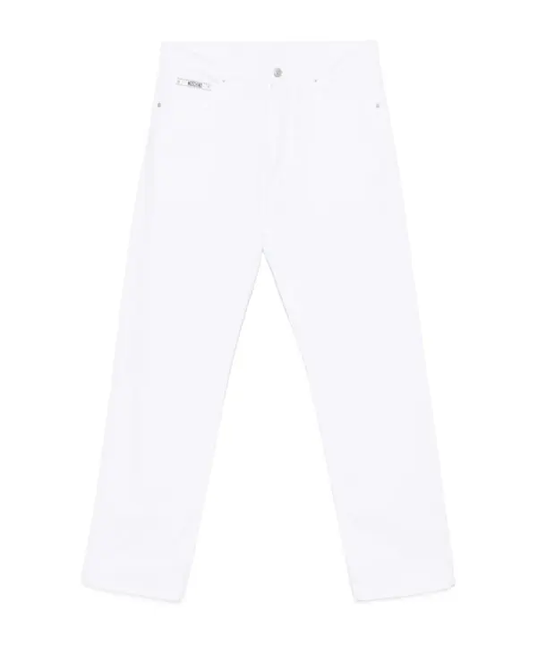 Moschino Straight-leg Trousers - White