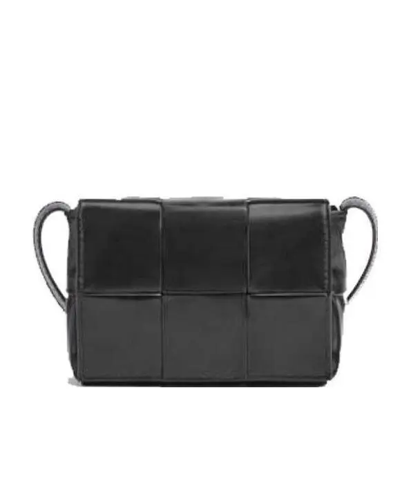 Bottega Veneta Cassette Crossbody Bag - Black