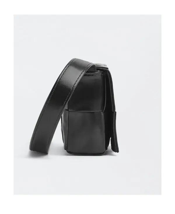 Bottega Veneta Cassette Crossbody Bag - Black