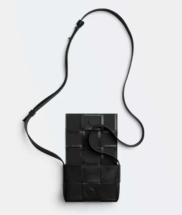 Bottega Veneta Cassette Crossbody Bag - Black