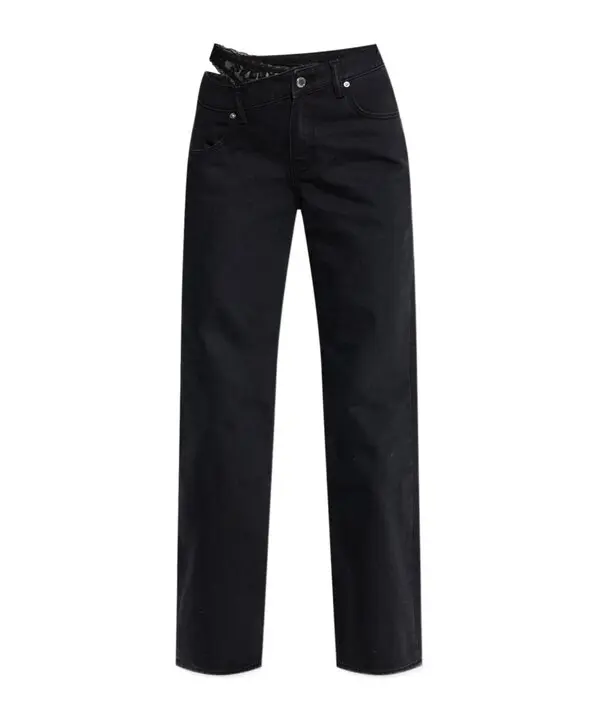 Alexander Wang Dip Side Lace Undie Jeans