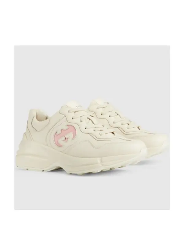 Gucci Rhyton Sneakers With Interlocking G Detail