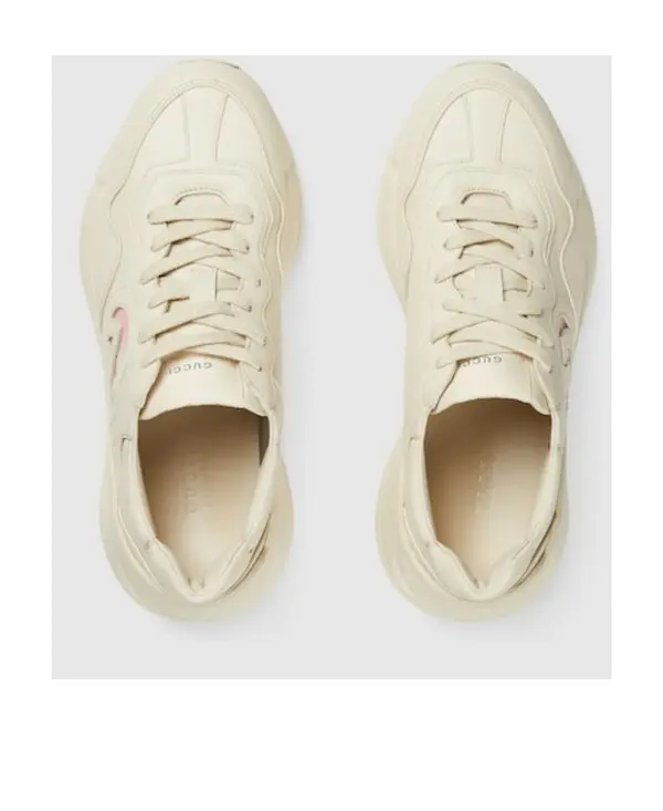 Gucci Rhyton Sneakers With Interlocking G Detail