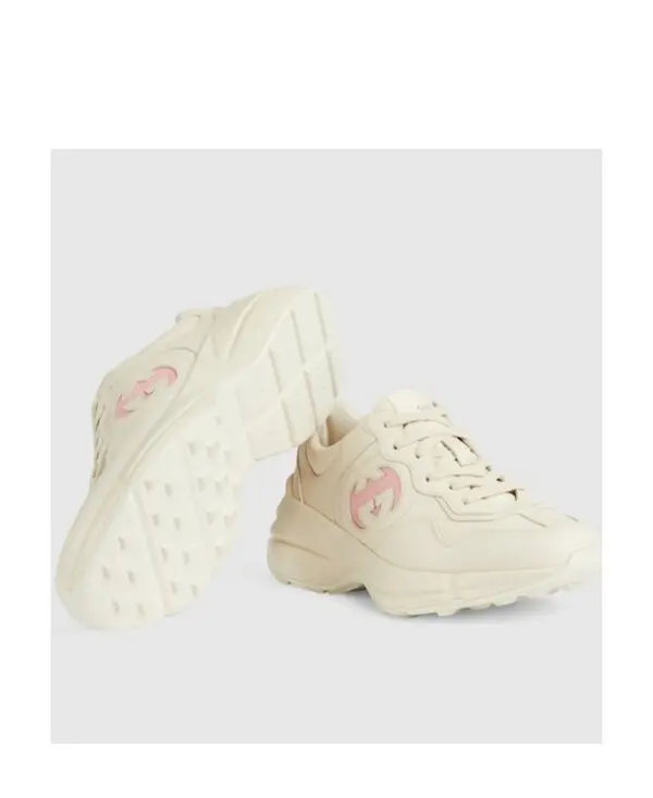 Gucci Rhyton Sneakers With Interlocking G Detail