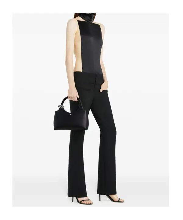 COURREGES Holy Day Top Handle Bag - Black