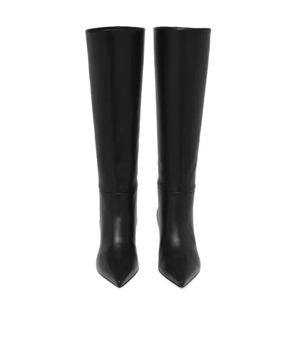 GIANVITO ROSSI 55mm Joyce Pointed Toe Boots - Black
