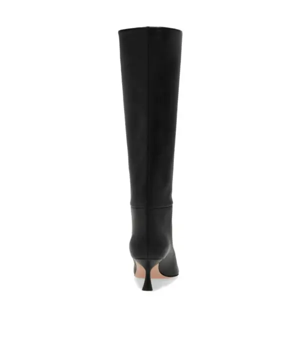 GIANVITO ROSSI 55mm Joyce Pointed Toe Boots - Black