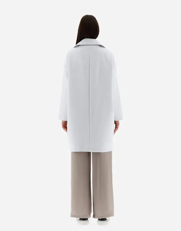 Herno Single-breasted Trench Coat - White