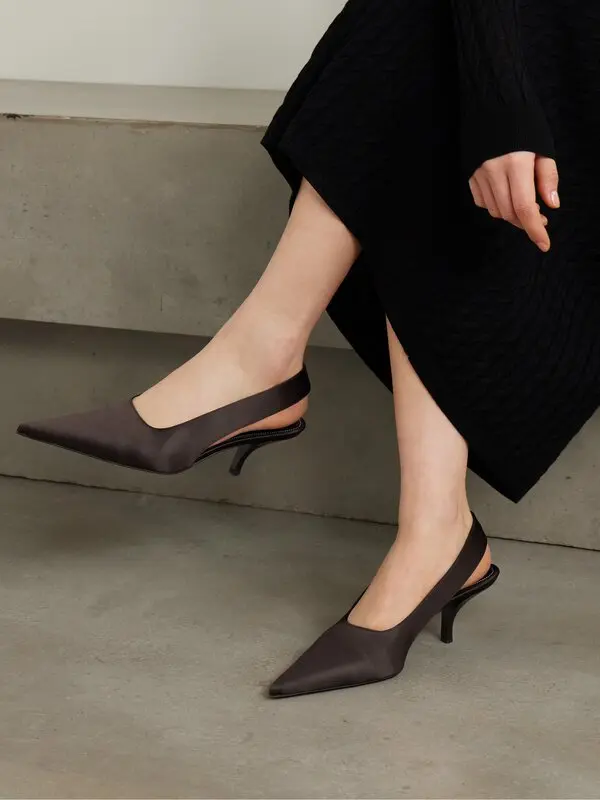 TOTEME 55mm Classic Slingback Pumps