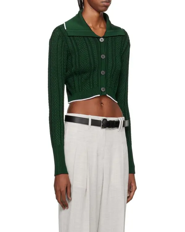 Jacquemus Bela Cropped Cardigan