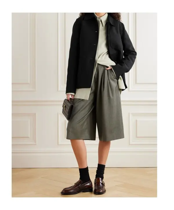 JIL SANDER Cotton-blend Twill Jacket