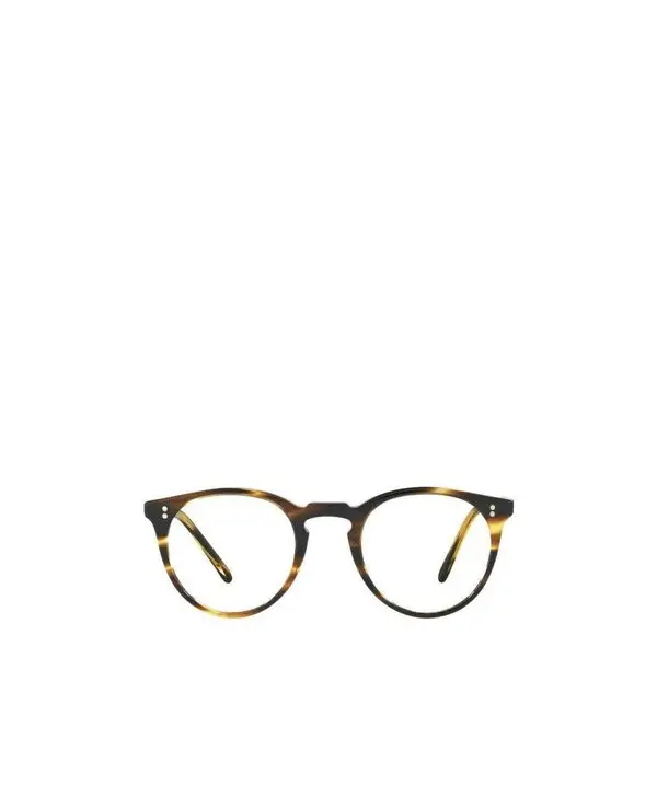 Oliver Spencer O'malley Oval Frame Eyeglasses - Black