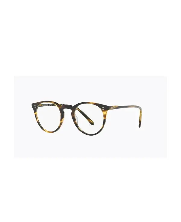 Oliver Spencer O'malley Oval Frame Eyeglasses - Black