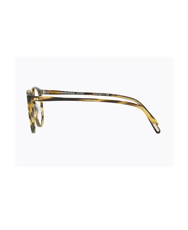 Oliver Spencer O'malley Oval Frame Eyeglasses - Black