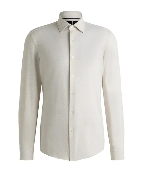 Hugo Boss Printed Shirt - Beige