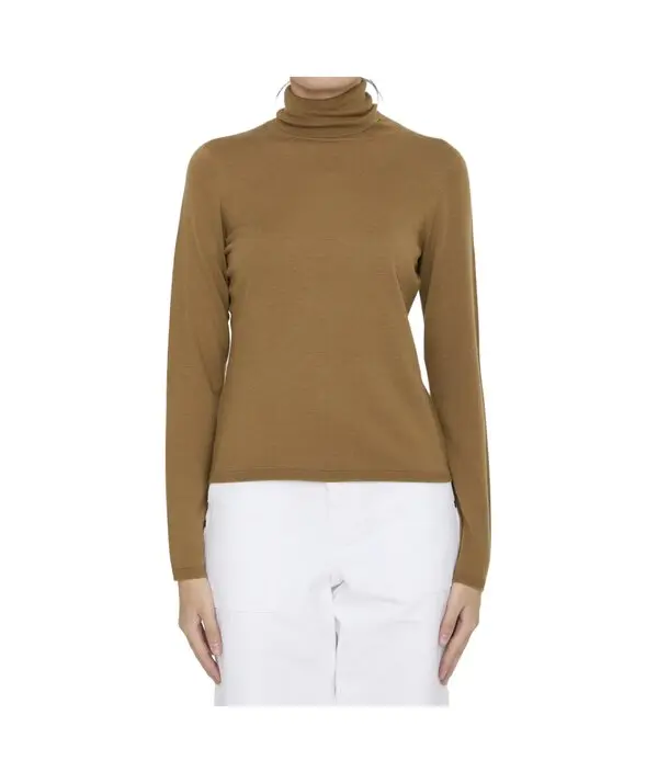 Max Mara Long-sleeved Turtleneck Jumper