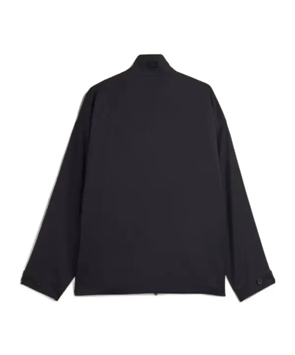 Y3 Rayon Twill Zipped Coat