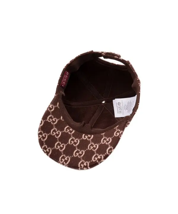 Gucci Gg Monogram Baseball Hat
