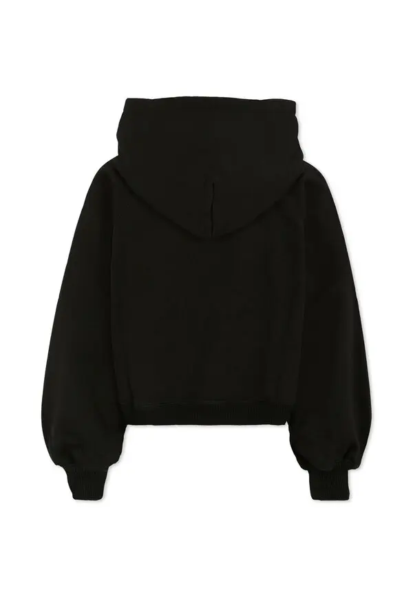 Dolce & Gabbana Crystal Embellished Hoodie