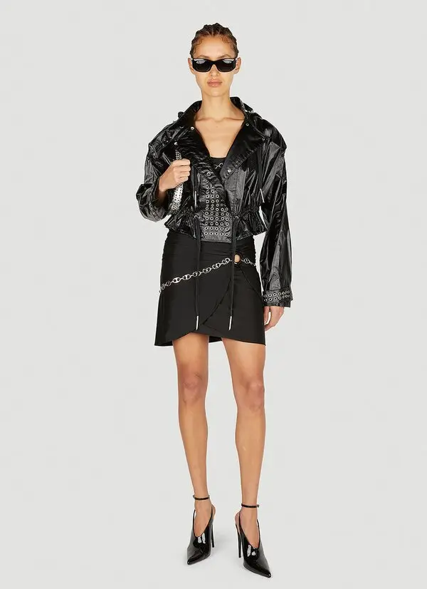 Rabanne Logo Casual Jacket