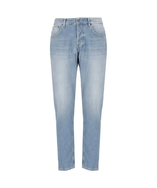 DONDUP Carrot Leg Jeans With Belt Loops