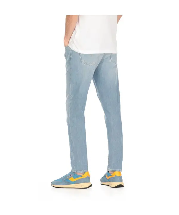 DONDUP Carrot Leg Jeans With Belt Loops
