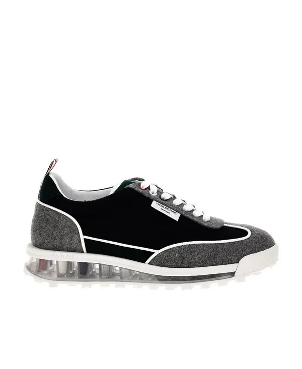 Thom Browne Tech Runner Lace-up Sneakers - Black